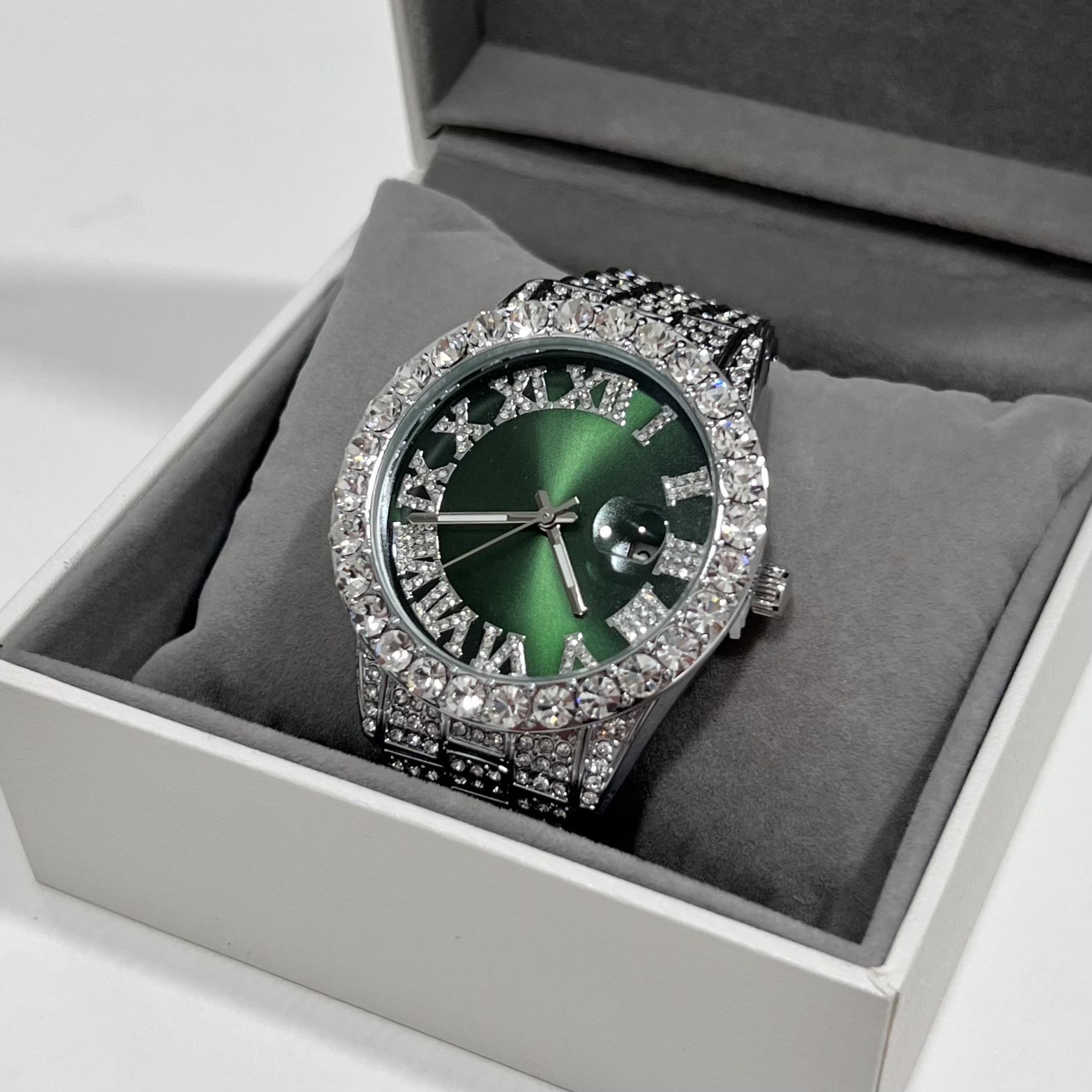 [5컬러] 볼드 큐빅 시계 Bold Cubic Watch : RIESTA-리에스타