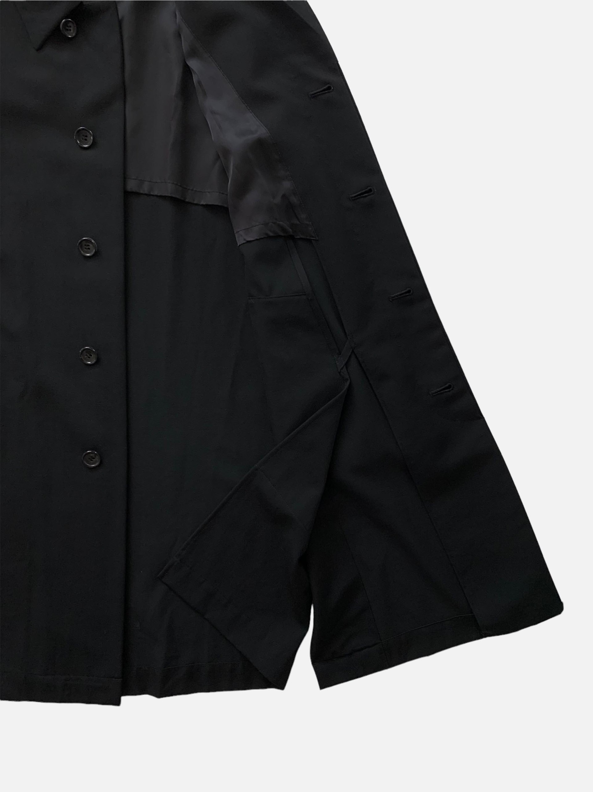 robe de chambre Comme Des Garcons wool flap coat : TAAU