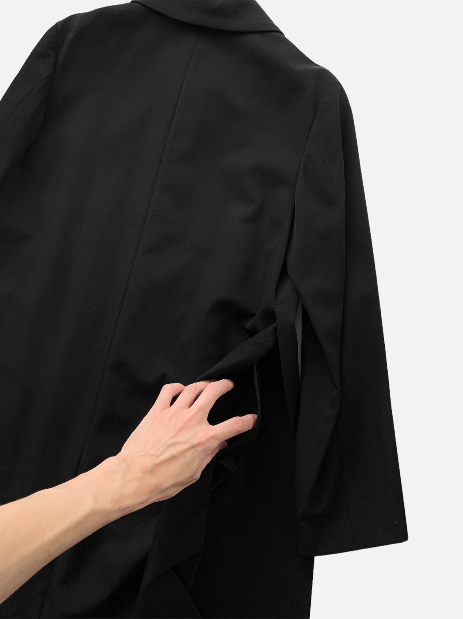 robe de chambre Comme Des Garcons wool flap coat : TAAU