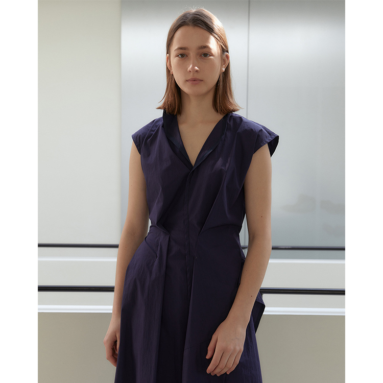 (KEUNI) EMI DRESS_NAVY : wink. - Global B2B platform for select Korean ...