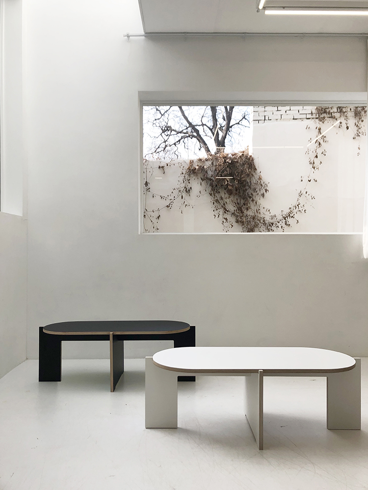 Round Prefab Sofa Table Colon 콜론