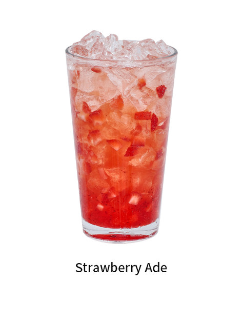 Strawberry Ade : Drinks and ice cream and tea