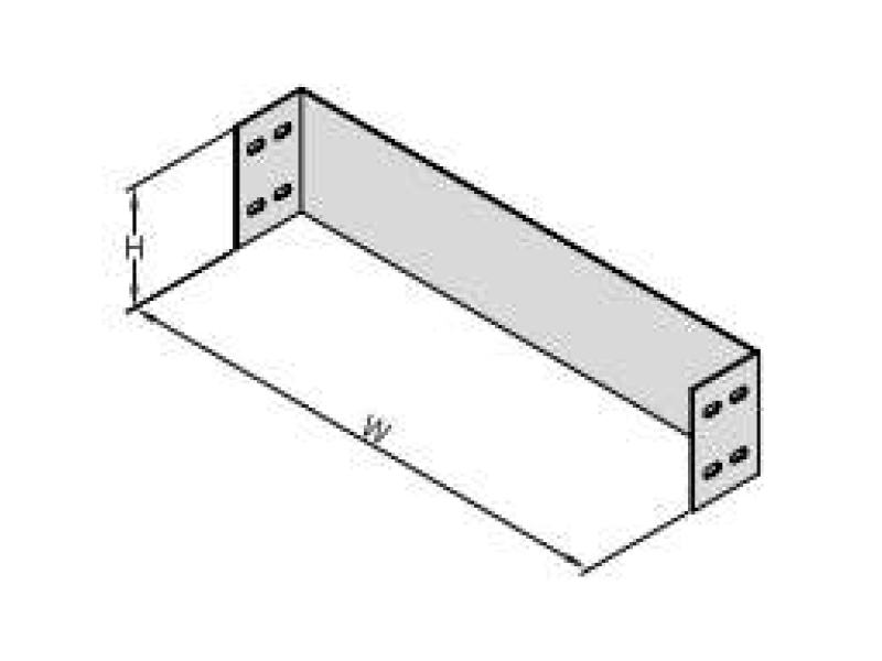 BLIND END PLATE : ㈜서한공업-제품소개- 케이블트레이-Ladder Type&Solid Bottom Type