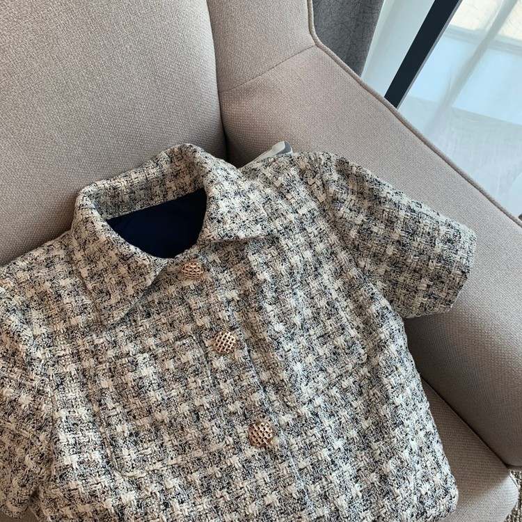 tweed jump-suit : moee