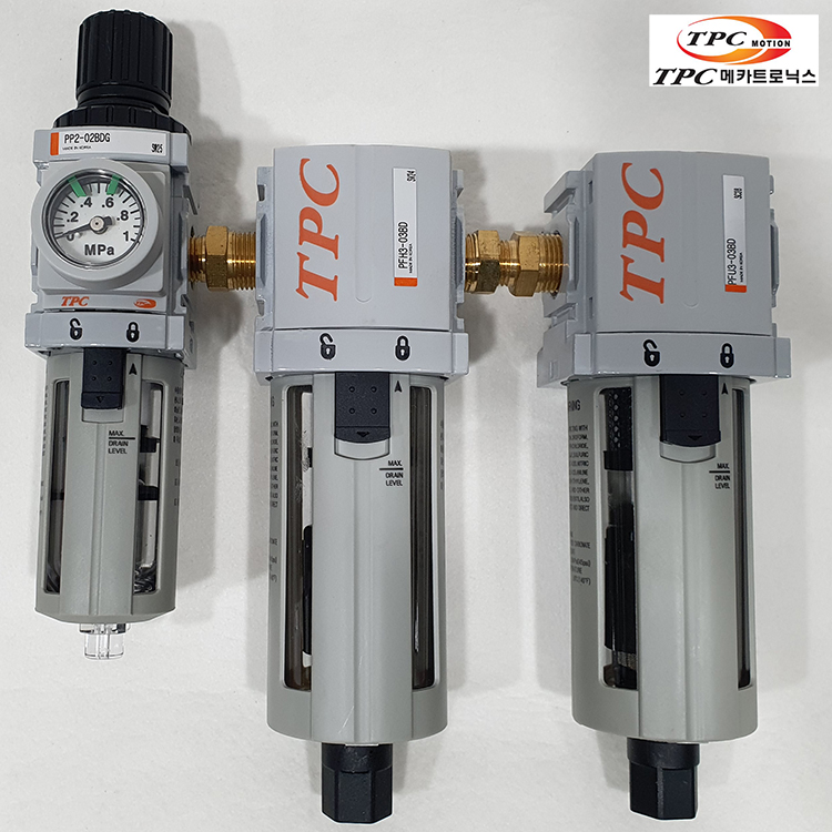 TPC필터레규레다PP2/필터PFH3/PFU3 : 에어존콤프레샤