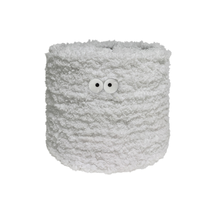 Fuzzy pot_White : 퍼지룸 fuzzyroom