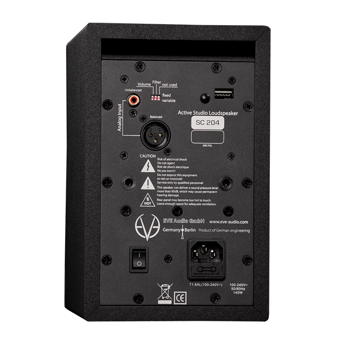 EVE Audio SC204 이브 오디오 모니터 스피커
