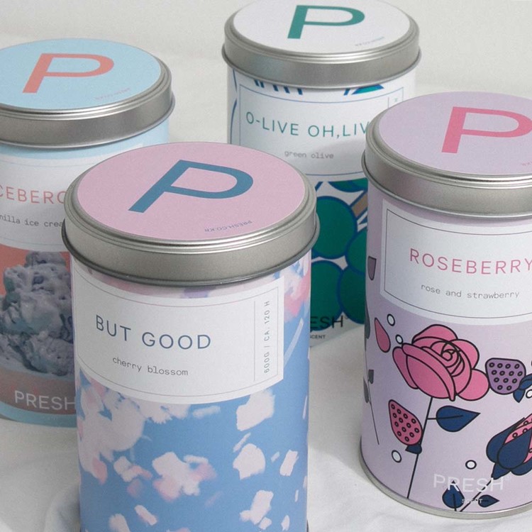 PRESH 프레쉬 캔들 LARGE 600g (18종 택1) : PRESH 프레쉬