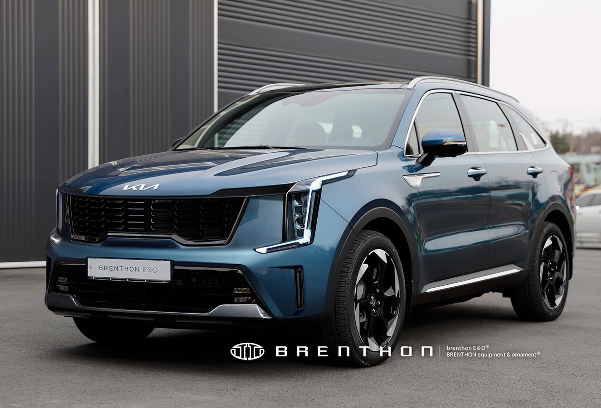 2023 Kia Sorento Facelift Expected Rendering Revealed : BRENTHON DESIGN