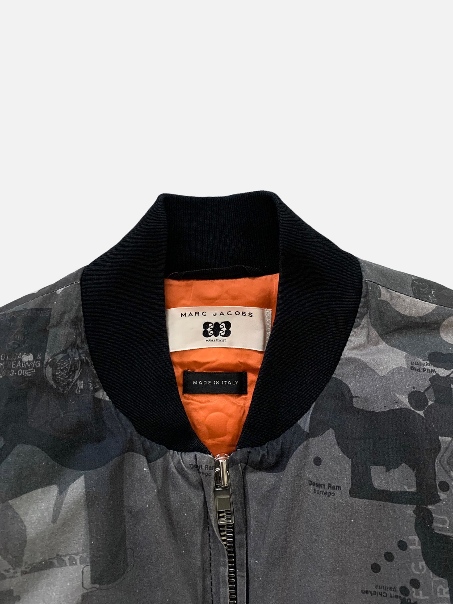 MARC JACOBS CAMOUFLAGE MA-1 JACKET : TAAU
