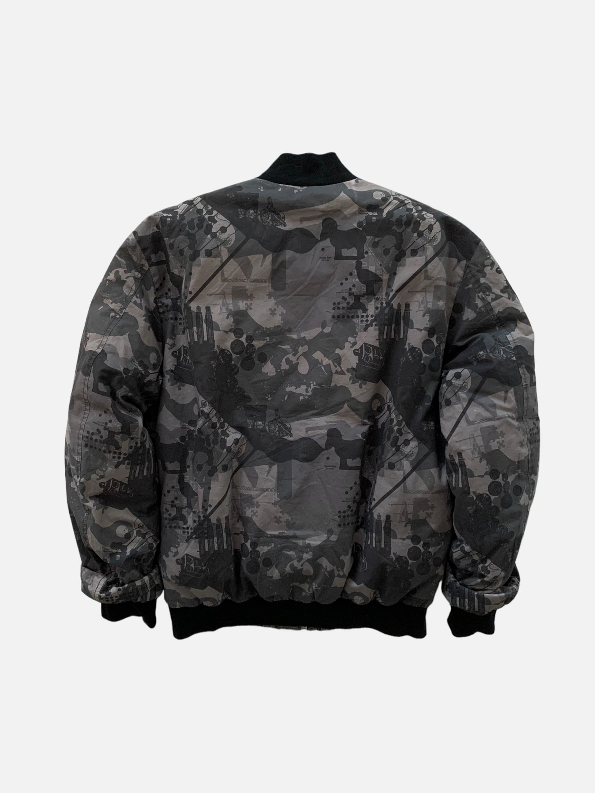 MARC JACOBS CAMOUFLAGE MA-1 JACKET : TAAU
