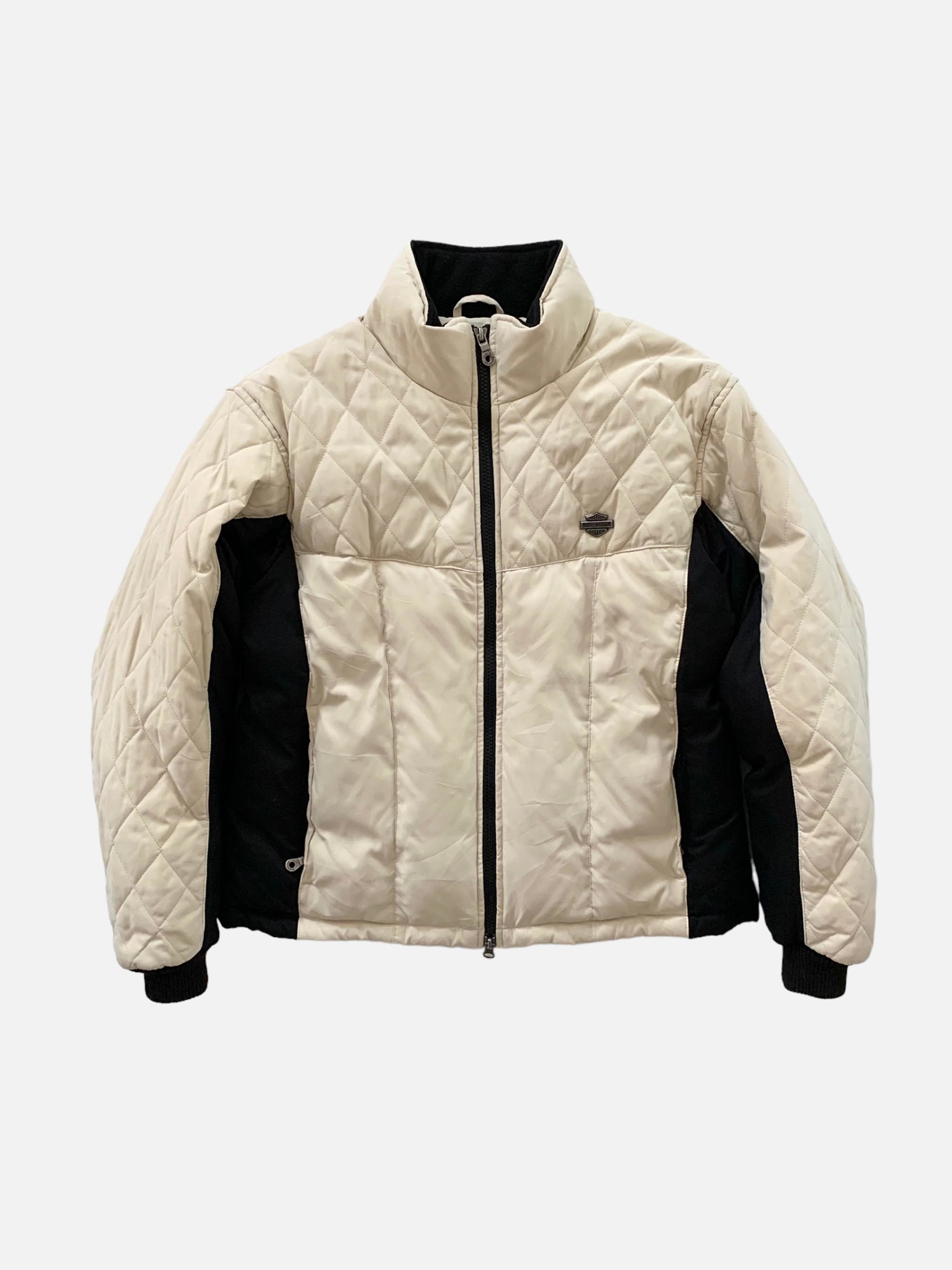 HARELEY DAVIDSON diamond quilted padding jacket : TAAU