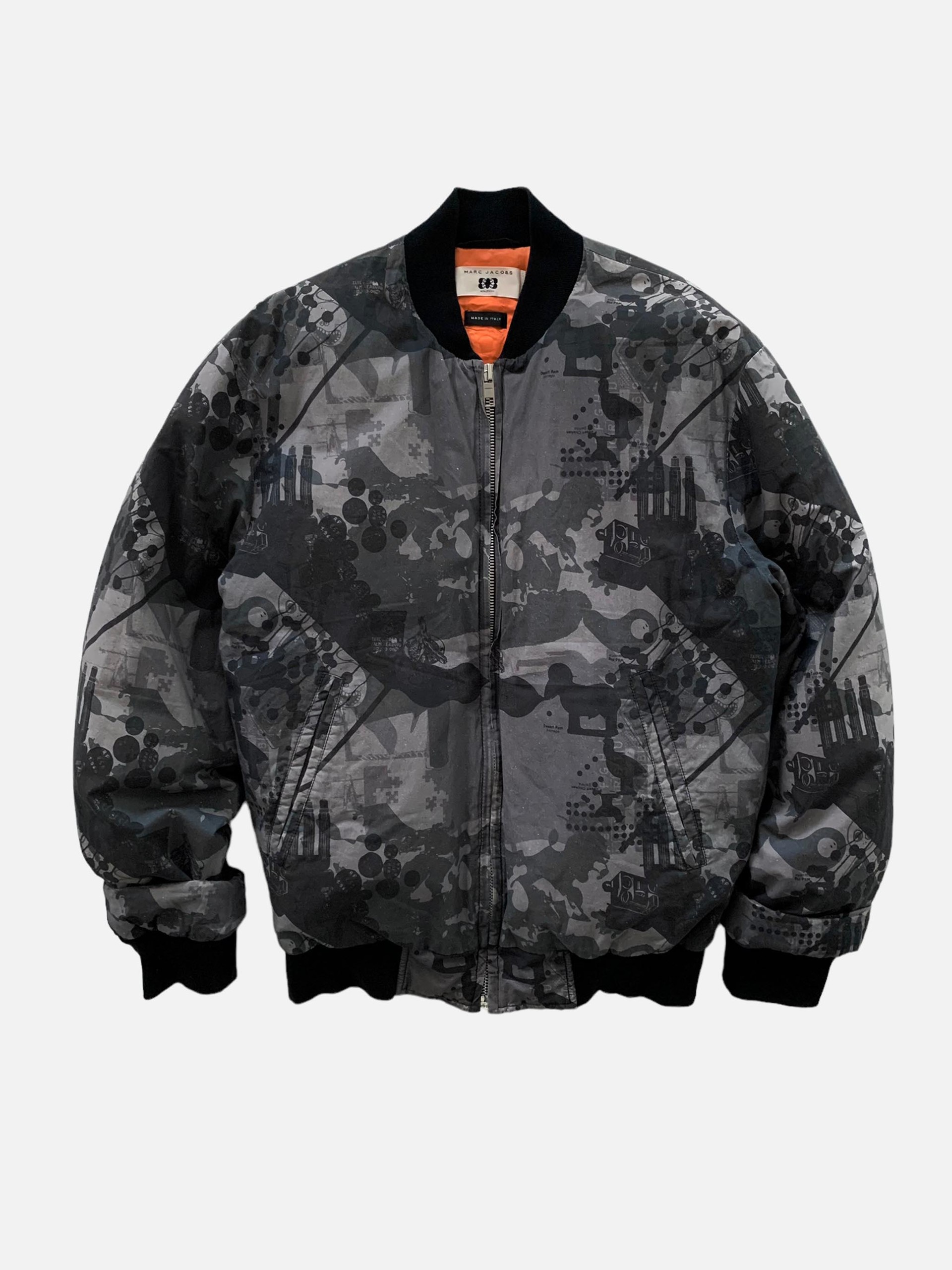 MARC JACOBS CAMOUFLAGE MA-1 JACKET : TAAU