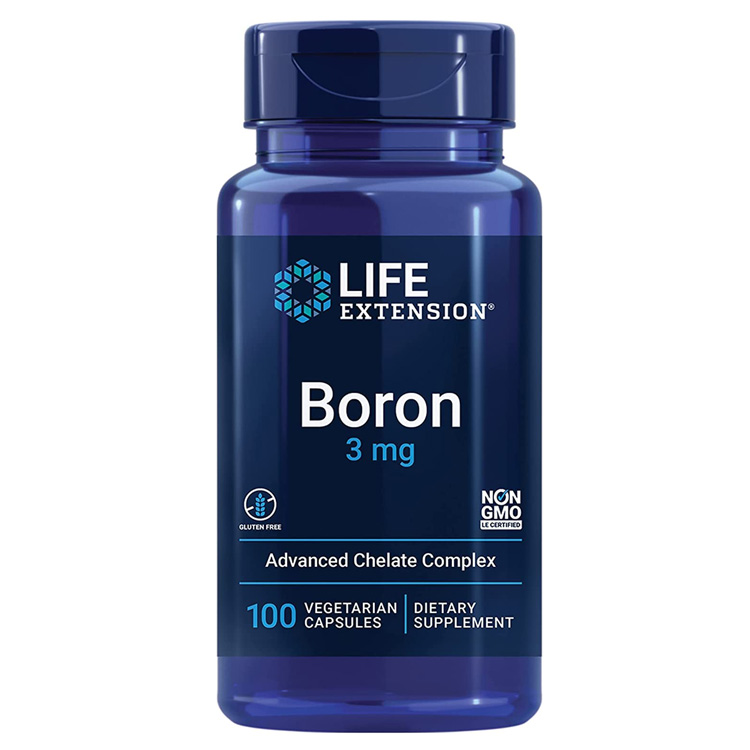 라이프익스텐션 보론 3 mg - 100캡슐 / Life Extension Boron 3 Mg 100 vegetarian ...