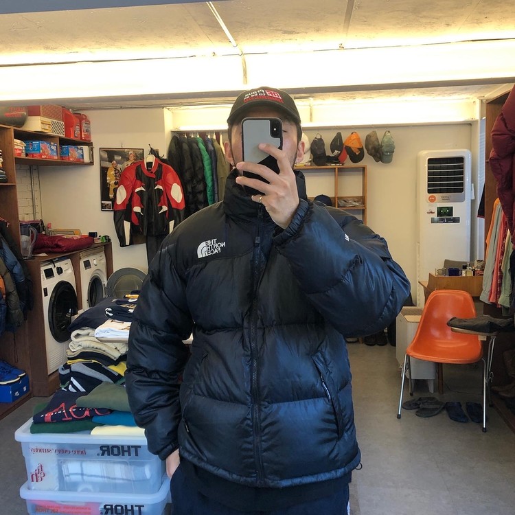 90s TNF '700'nuptse down jacket : soberseoul