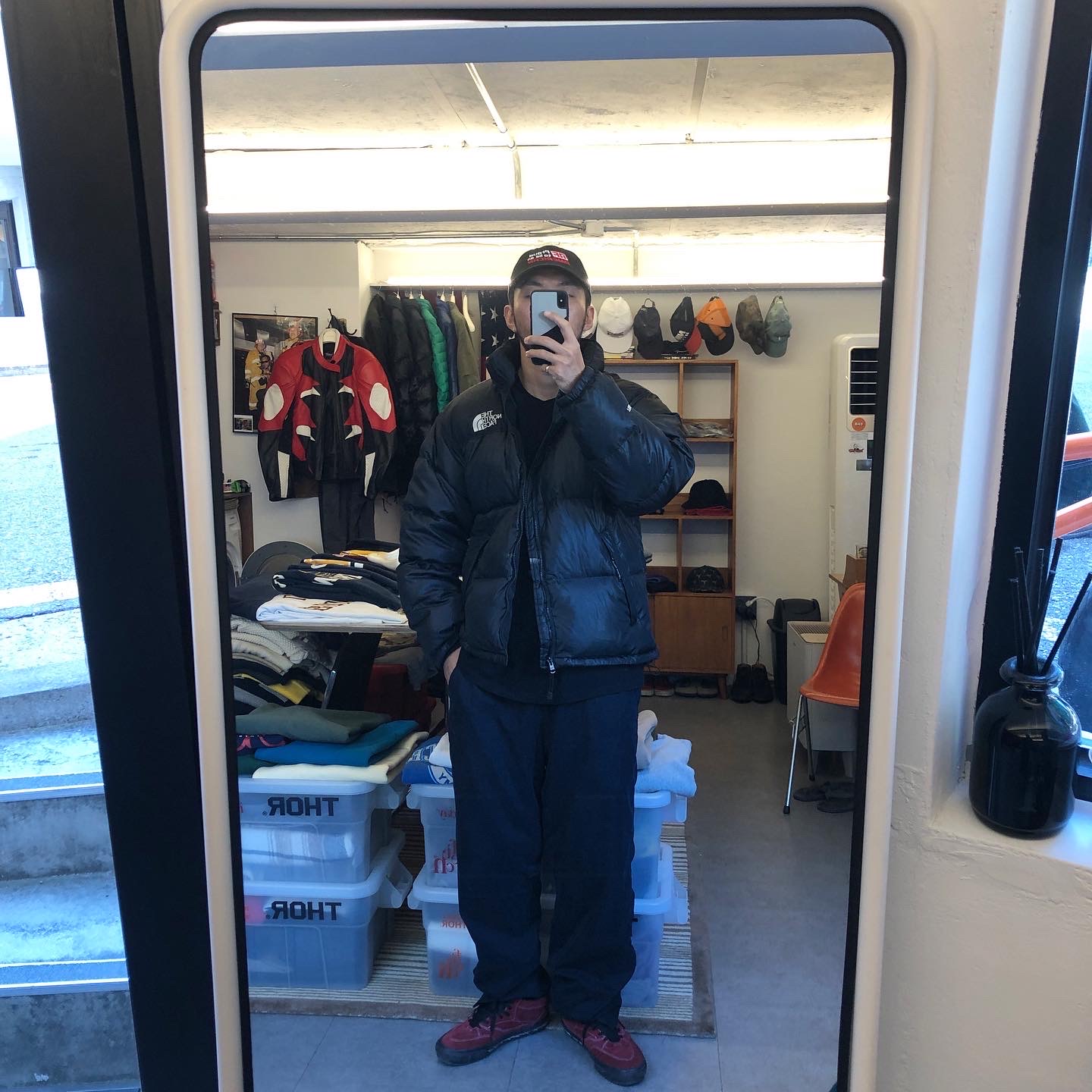 90s TNF '700'nuptse down jacket : soberseoul