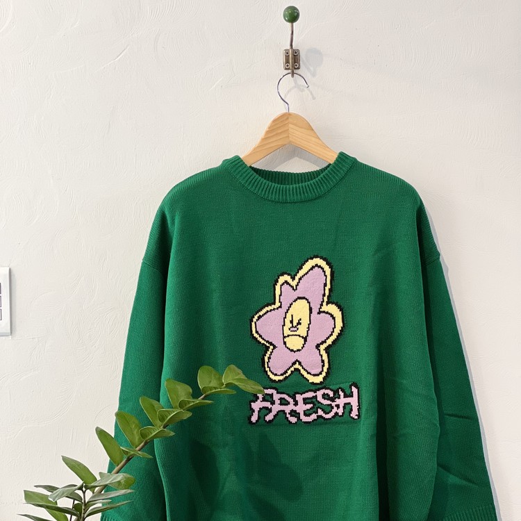 Freak’s Store ‘fresh’ lettering Sweater : 커넥티드도어 connected door