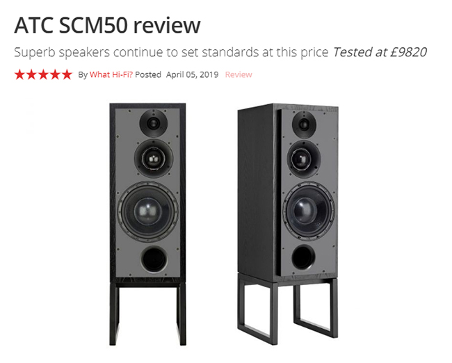 ATC SCM50 review - what hifi : atc