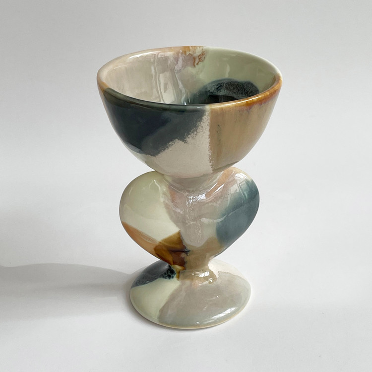 Heart goblet 9 : Quartz