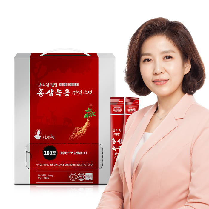 [김소형원장] 원방 홍삼녹용 진액스틱 15g 100포 바른쇼핑
