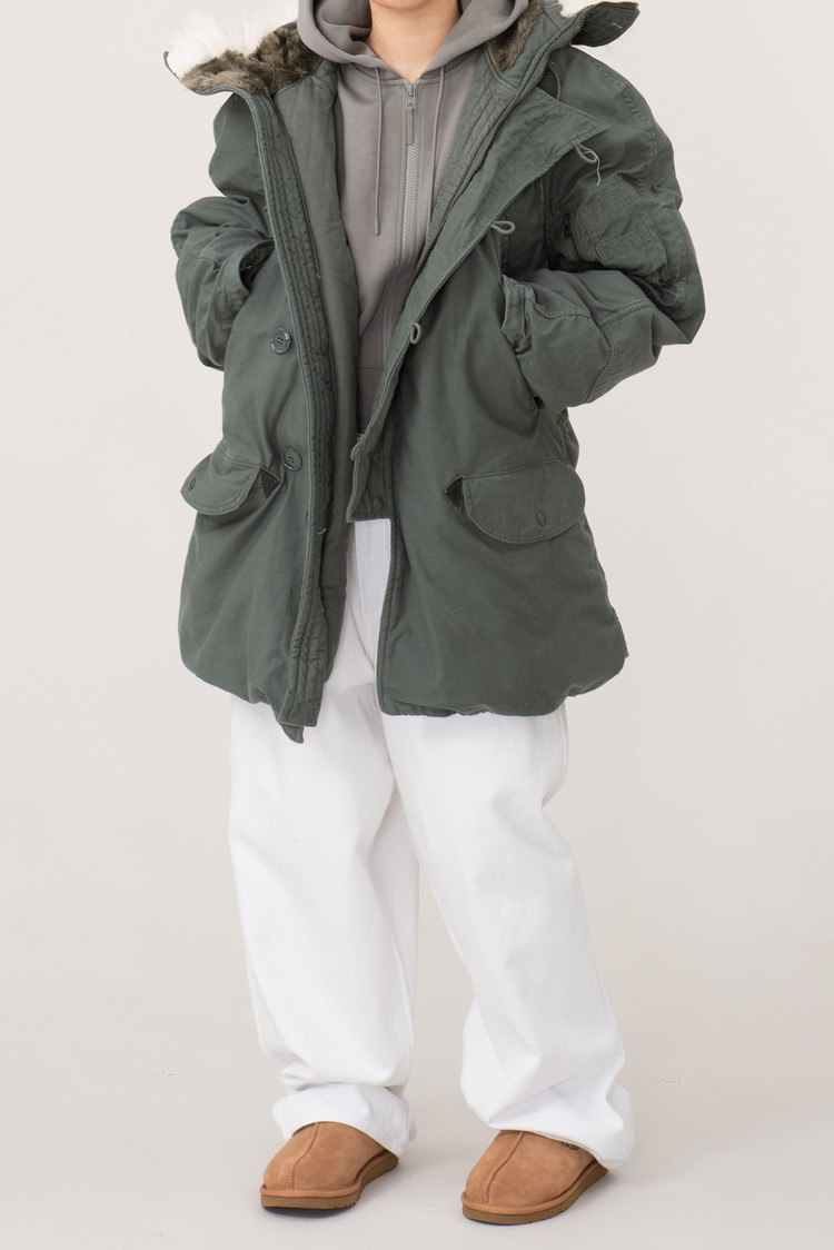 Air Force N3B Extreme Cold Weather Parka 80s GREENBRIER : 하이노블
