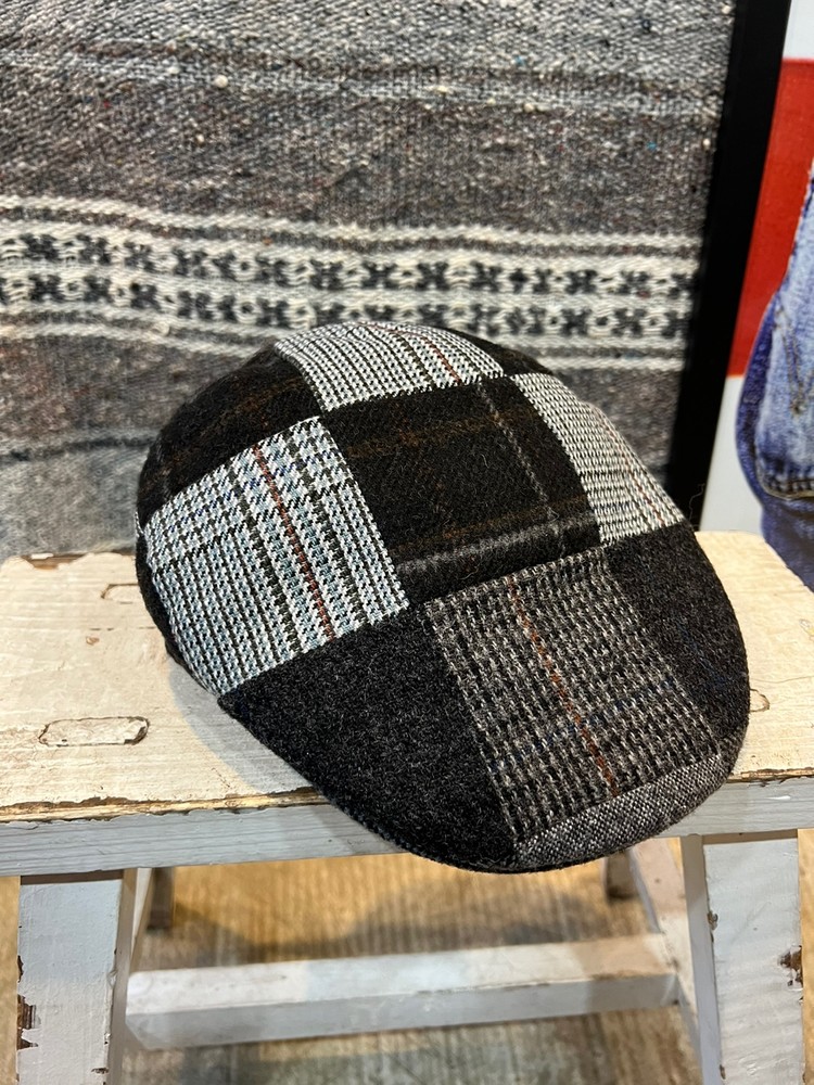 Brooks Brothers Patchwork Tweed Hunting Cap (S, ~53) : 라이트하우스 스토어