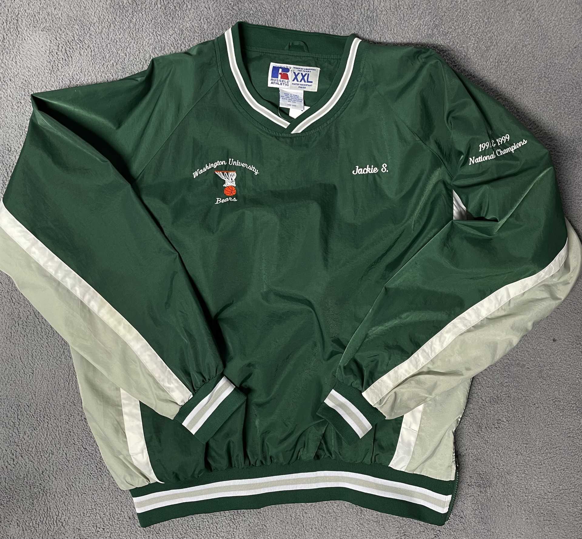 1998S RUSSELL ATHELETIC NYLON PULLOVER (110 Size) : Share the vibe
