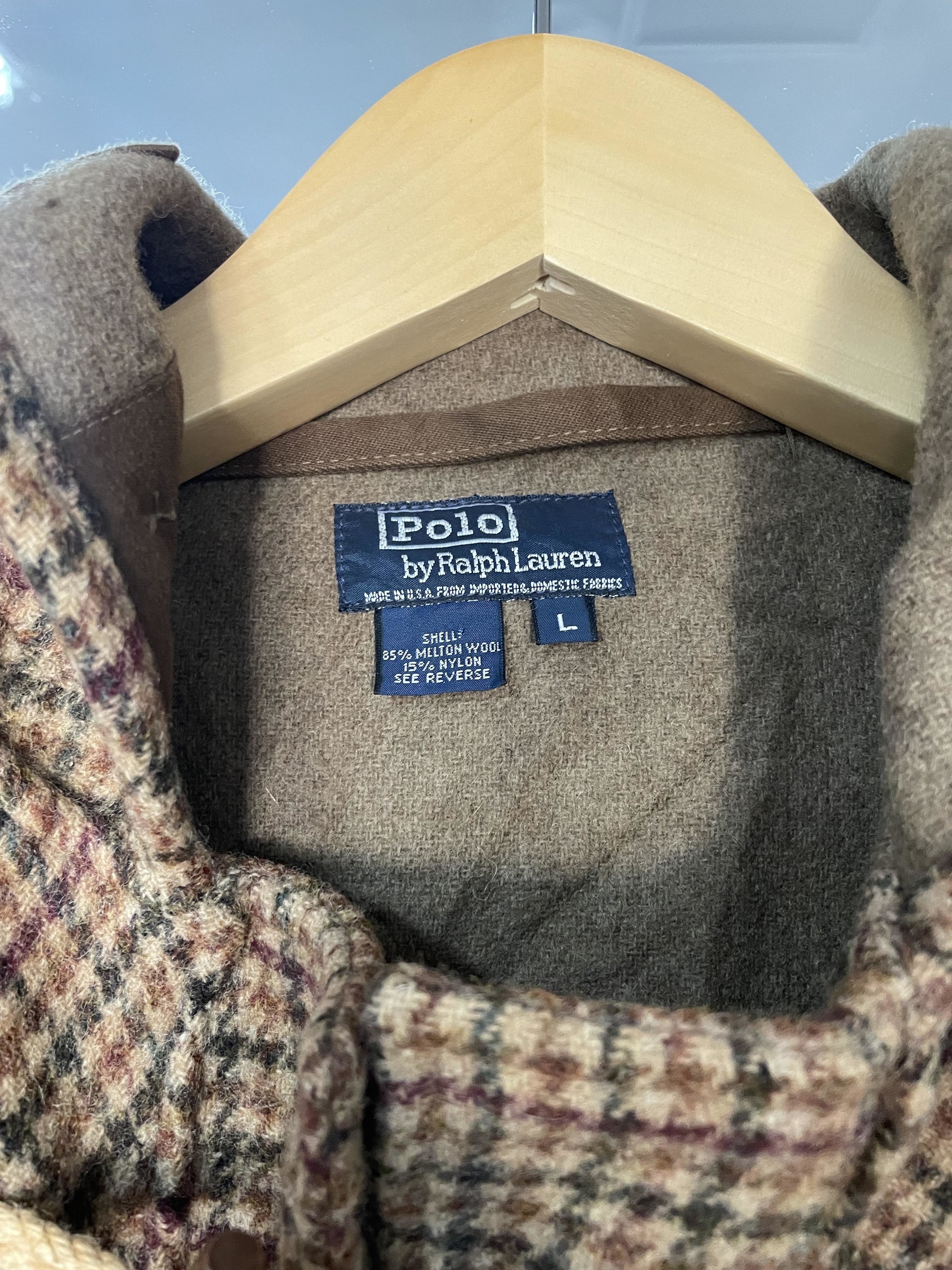 Made in USA Polo Ralph Lauren Melton Wool Duffle Coat (110-115) : Share ...