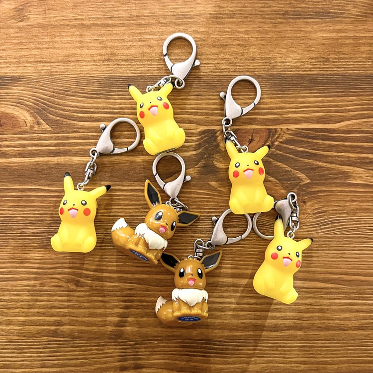 ShoPro Pikachu & Eevee Keychain : Yayshop 예이샵