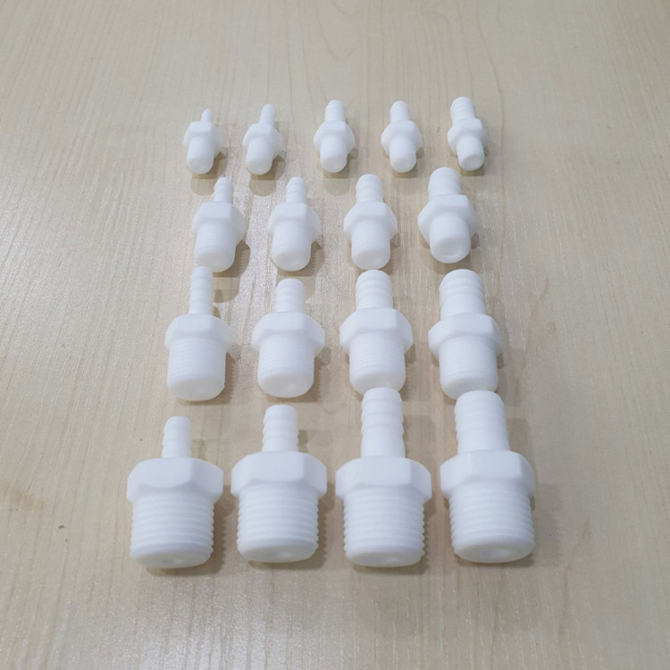 [Fitting] PTFE 테프론 호스 니플 [튜브 연결관 테플론 teflon nipple 커넥터 피팅] Teflon hose ...