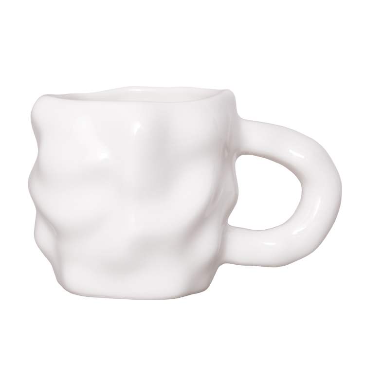 Lumpy Mug - White : MUSHMUSH