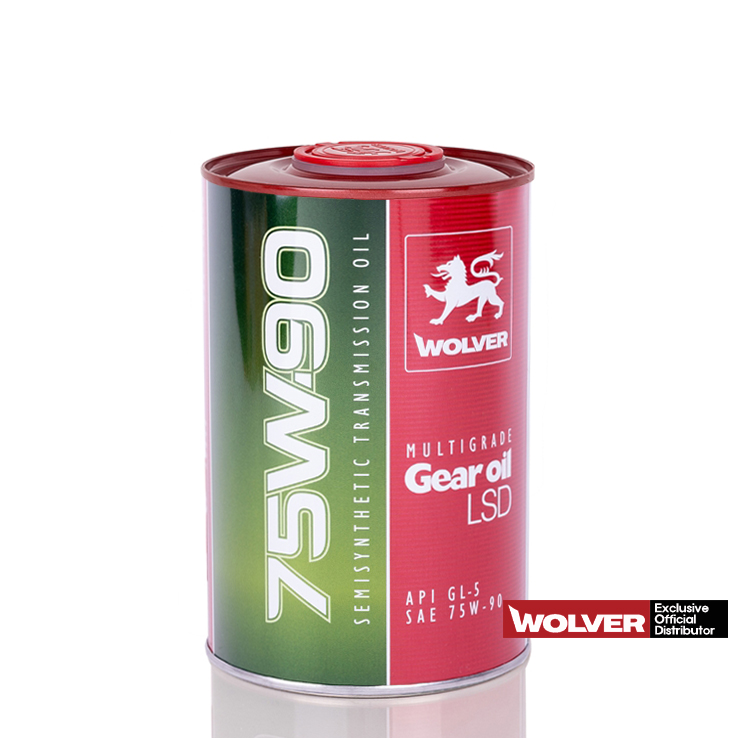 [공식 수입원] Wolver Multi Grade Gear Oil LSD GL-5 75W90 / 울버 멀티 그레이드 기어오일 ...