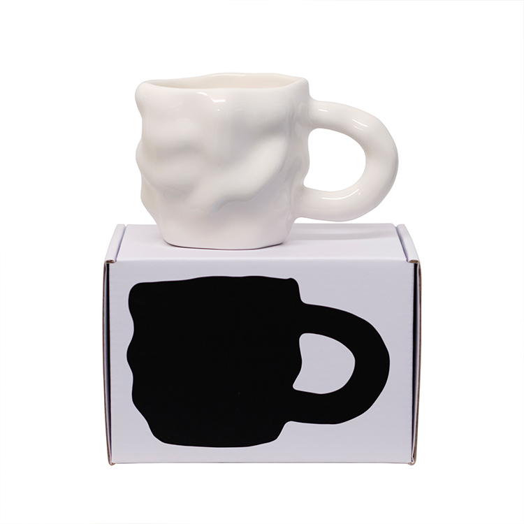 Lumpy Mug - White : MUSHMUSH