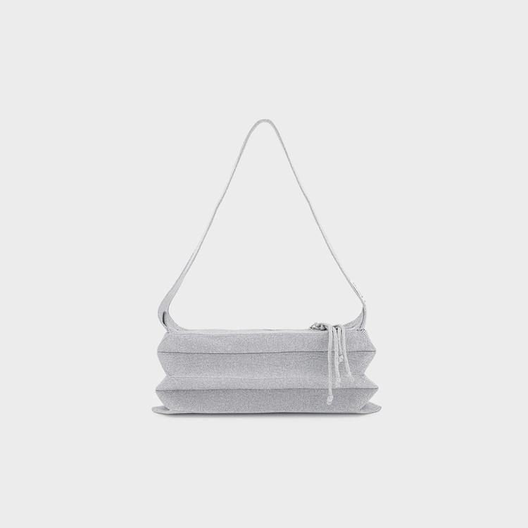 (Joseph & Stacey) Lucky Pleats Knit Shoulder Starry Platinum : wink ...