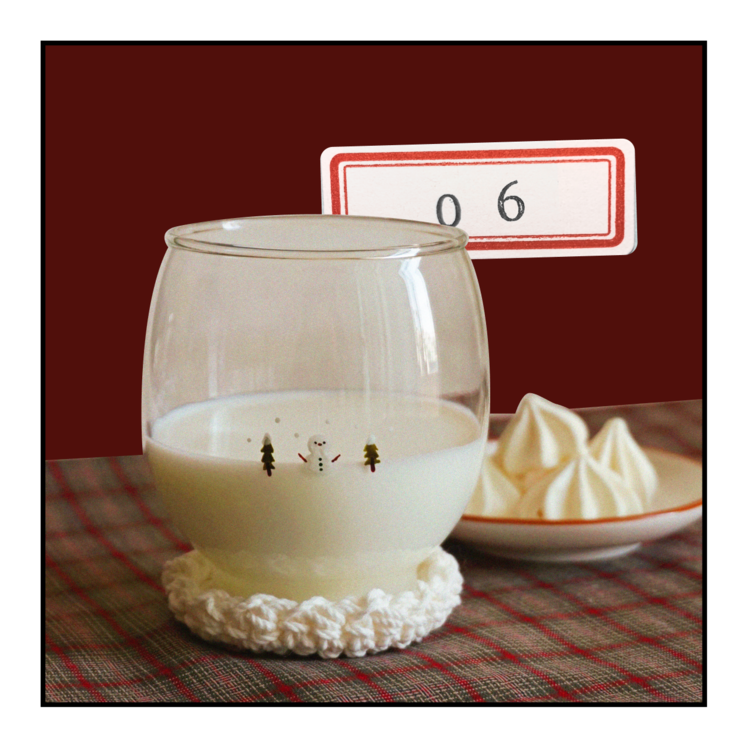 ⑥ snowball cup&coaster : 그래서그랬어