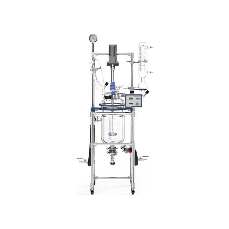 DOUBLE-WALL GLASS LABORATORY REACTOR : CHEMCOKOREA 켐코코리아