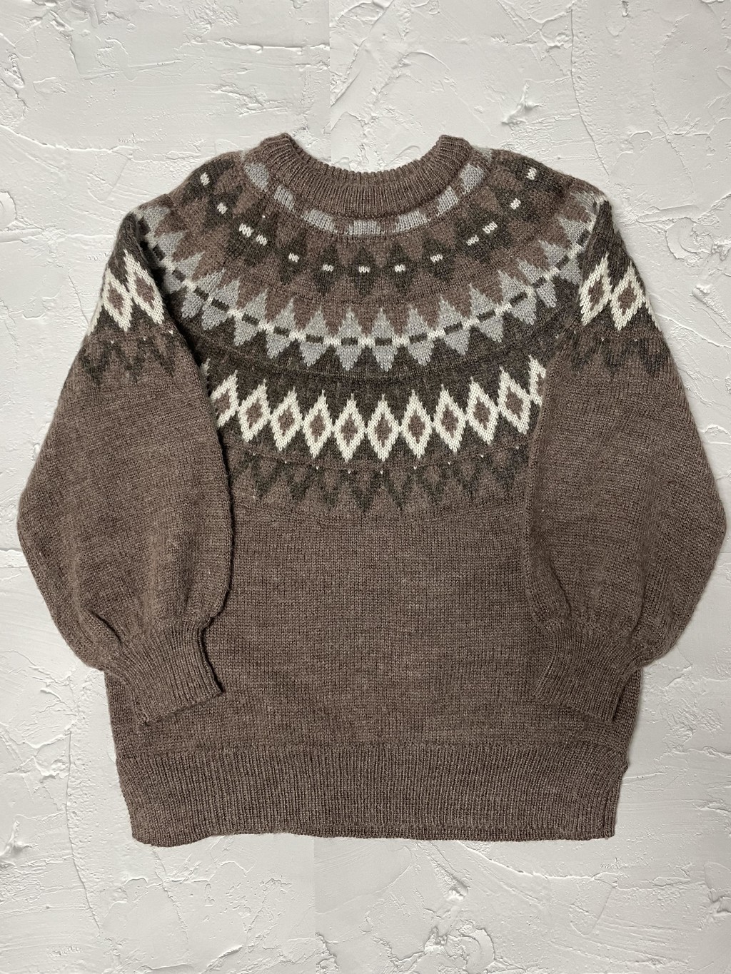 Freak's Store Wool Nordic Sweater (100) : Share the vibe