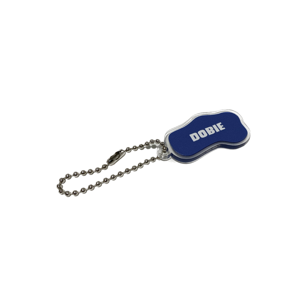 Acrylic Dobie Logo Keyring : DOBIE 도비