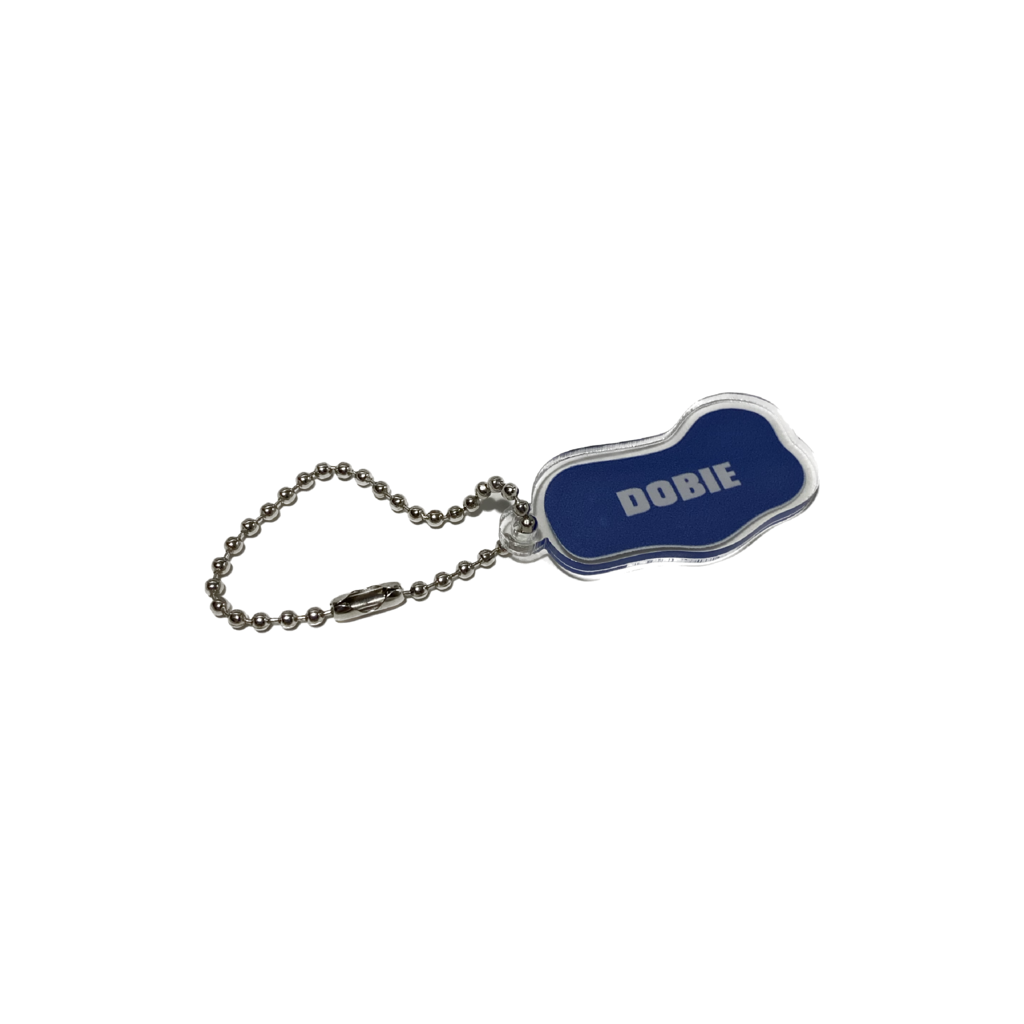 Acrylic Dobie Logo Keyring : DOBIE 도비