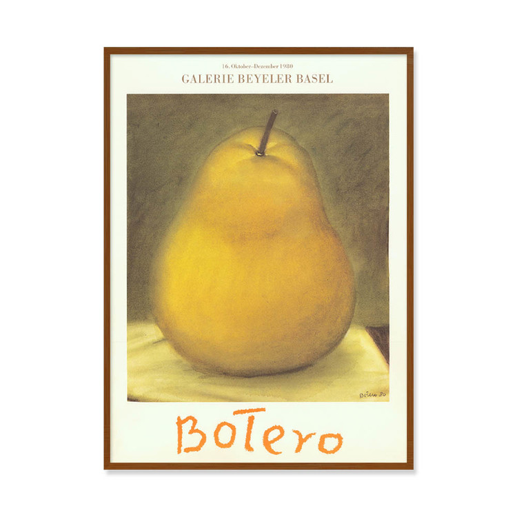 페르난도 보테로 Fernando Botero - Pear, 1980 (액자포함) : JARI STUDIO - 자리 스튜디오
