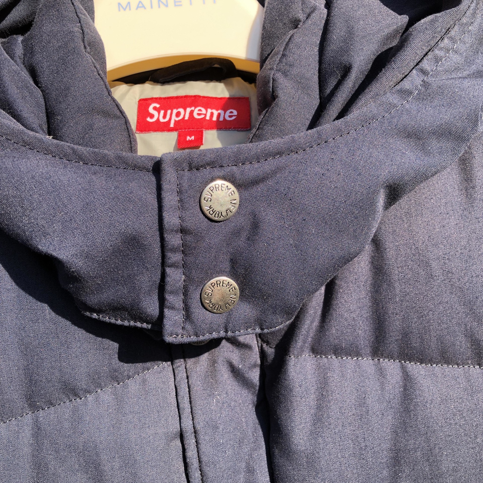 Old supreme puffer jacket : soberseoul