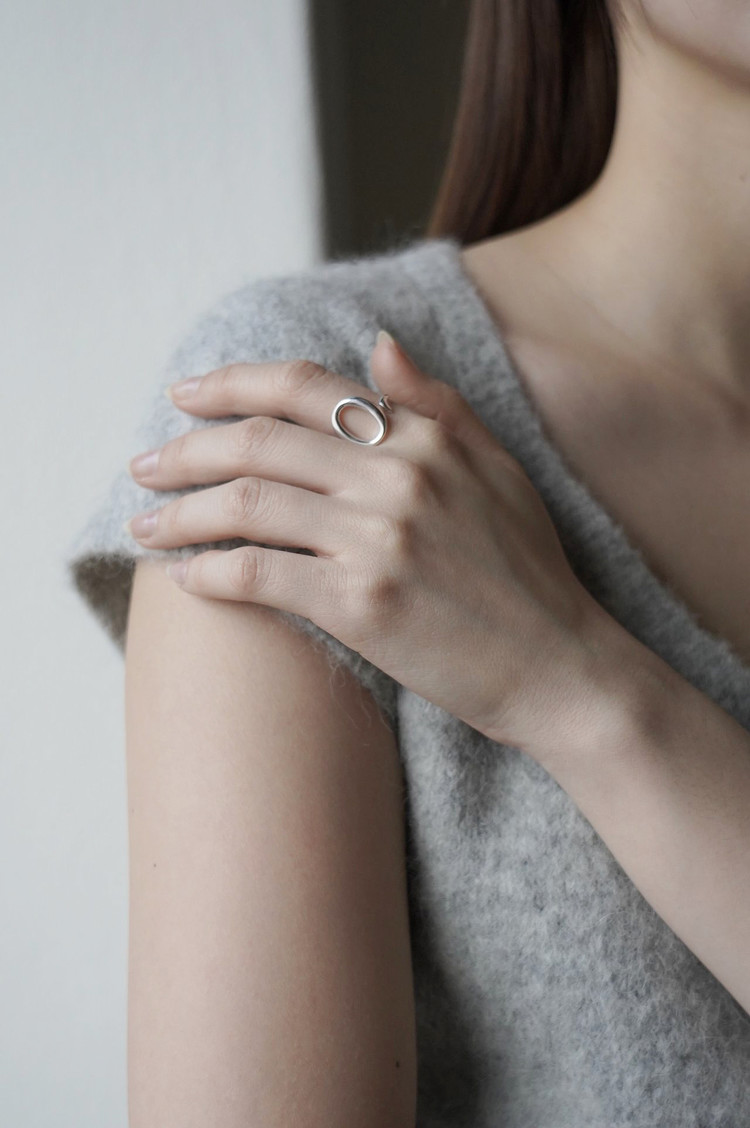 타원유 ALL SILVER 925 (Ring) : 쉬앤링