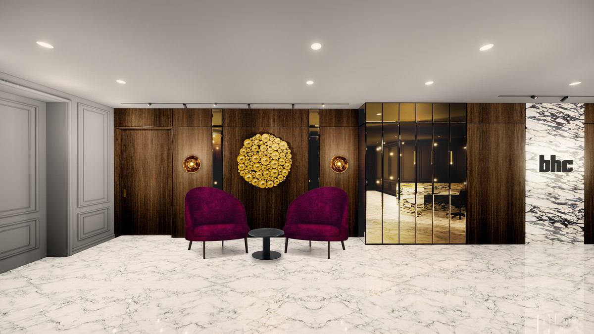 BHC LOTTE TOWER VIP LOUNGE : Design