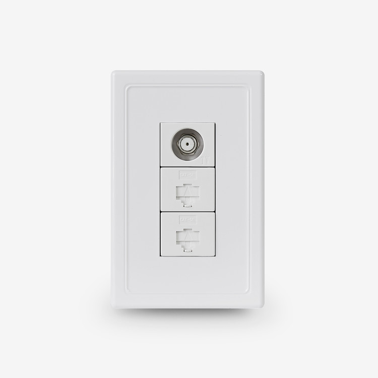 보노 CATV 8P 8P 콘센트