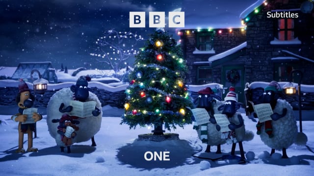 BBC ONE Christmas Idents (Night) : mg25