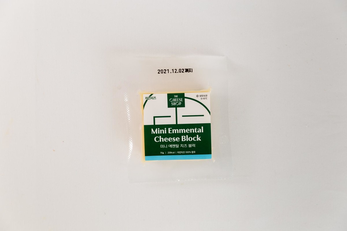 Mini Emmental Cheese Block : 더치즈샵 치즈메뉴