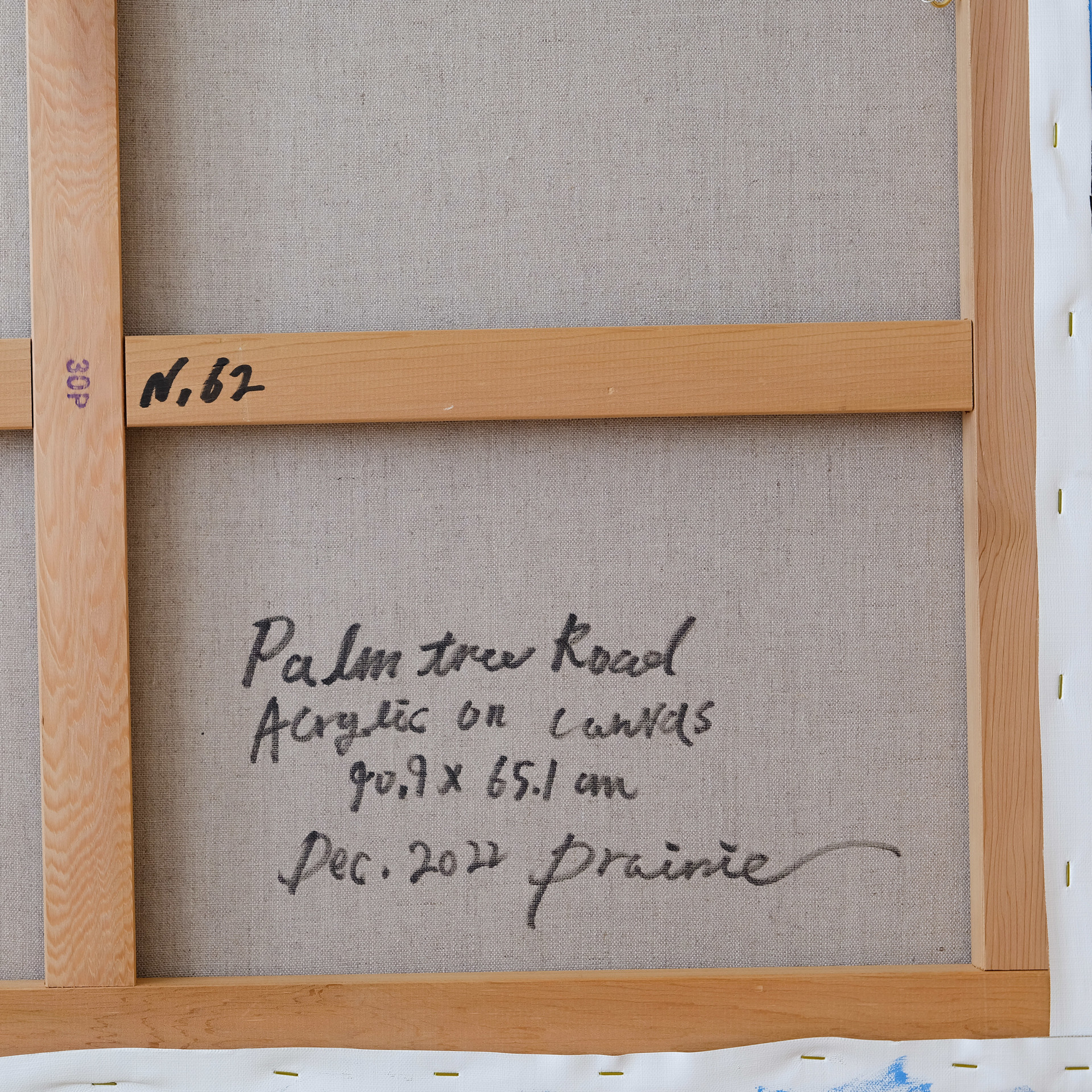 Palm tree road : PrairieArt 프레리아트