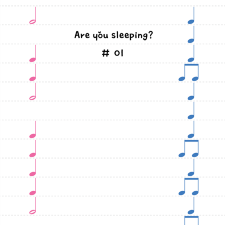 [PDF] 펜리듬악보- Are you sleeping? 01 : 오즈나라