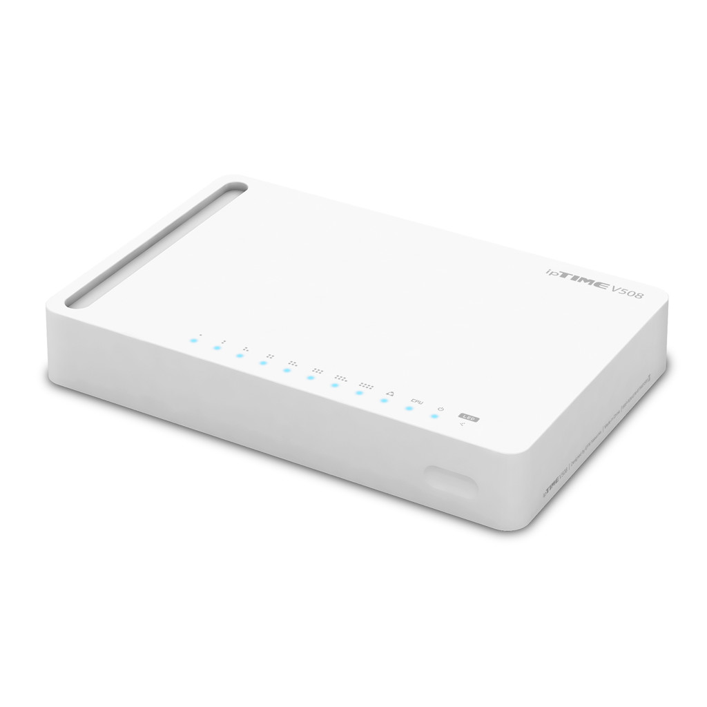 ipTIME 8포트 유선 공유기 V508 : 스튜디오 엘