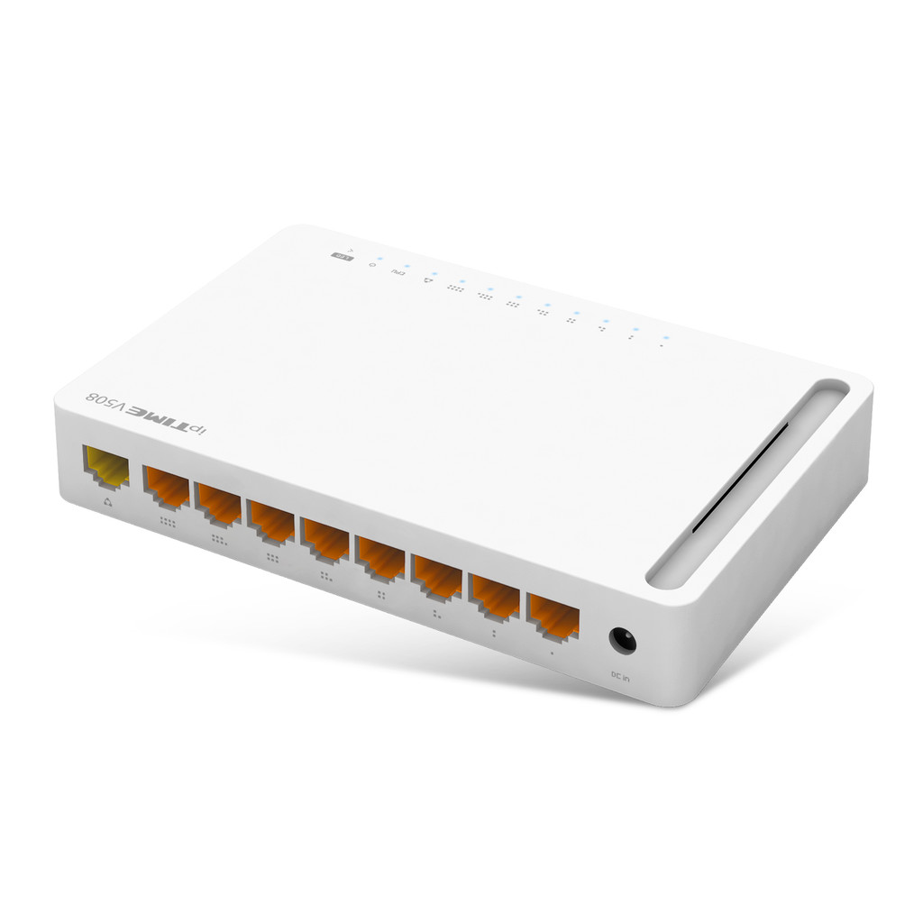 ipTIME 8포트 유선 공유기 V508 : 스튜디오 엘